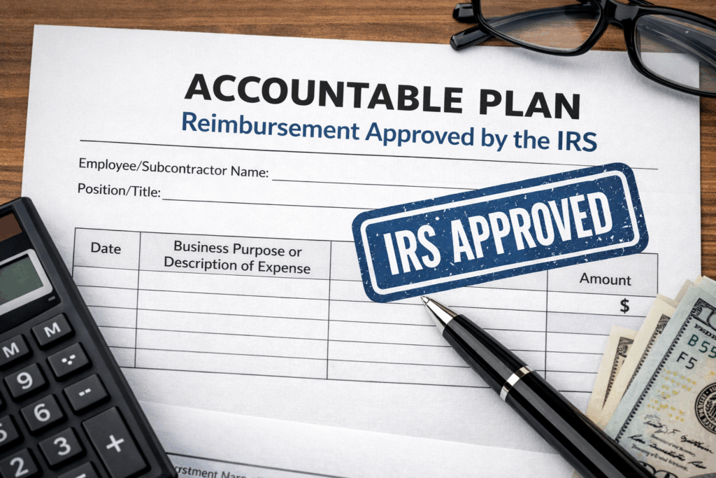 Accountable Plan for Expense Reimbursement - Maine Beancounters